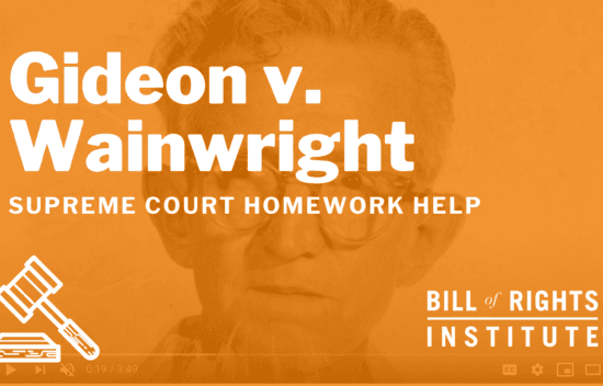 AP Government Required Supreme Court Cases | Bill of Rights Institute