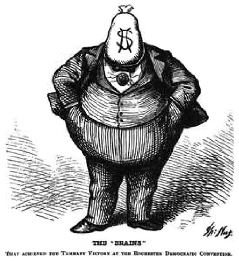 Political Cartoon Analysis: Thomas Nast Takes on “Boss” Tweed, 1871 ...