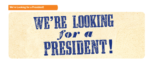 We're Looking for a President | Executive Branch Job Description ...