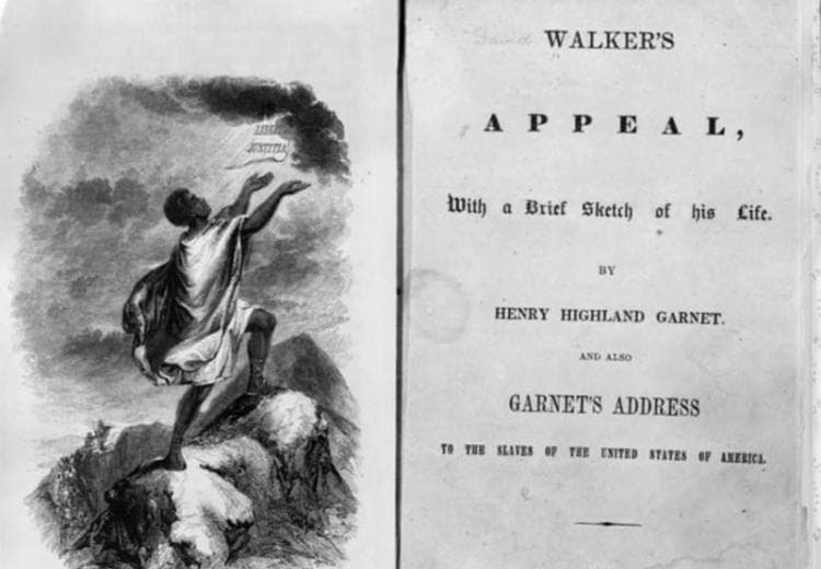 David Walker, “An Appeal to the Coloured Citizens of the World,” 1829 | Bill of Rights Institute