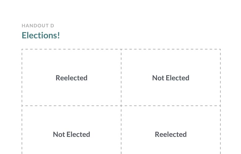 Handout D: Elections! | Bill of Rights Institute